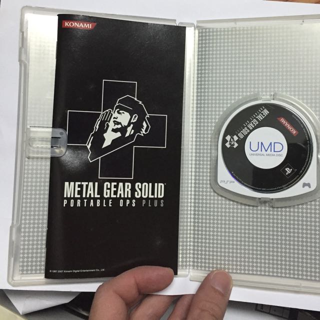 Metal Gear Solid- Portable OPS Plus (PSP), Hobbies & Toys, Toys & Games ...