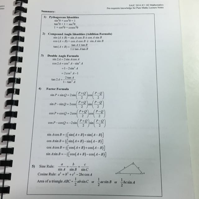 SAJC H2 Math Sequences And Series Lecture Notes, Hobbies & Toys, Books ...