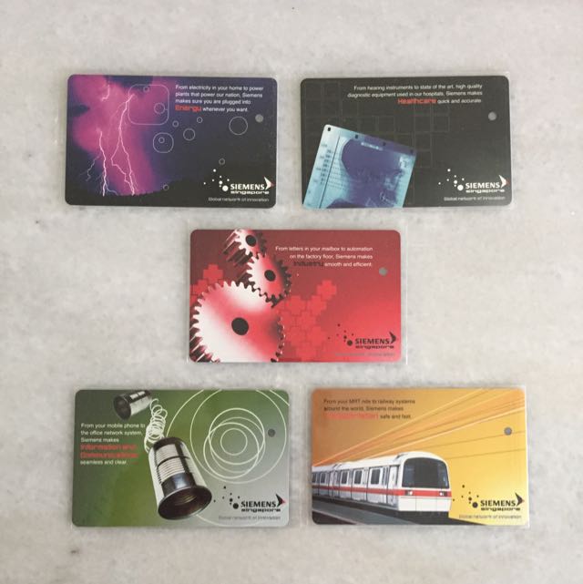 Siemens TransitLink Cards, Hobbies & Toys, Memorabilia & Collectibles ...