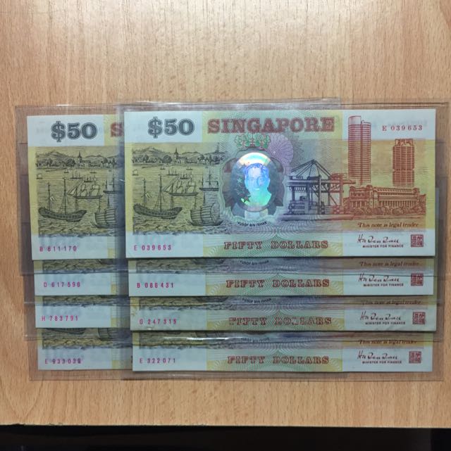 Singapore Polymer $50 086431 247315 322071 611170 617596 783791 ...