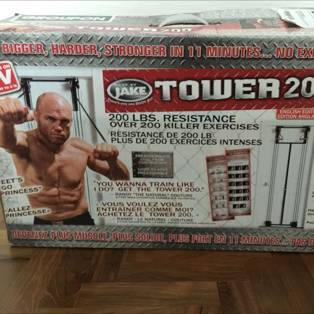 Tower 200 : Exercise bend, Gym Like, Resistance Training, Sports ...