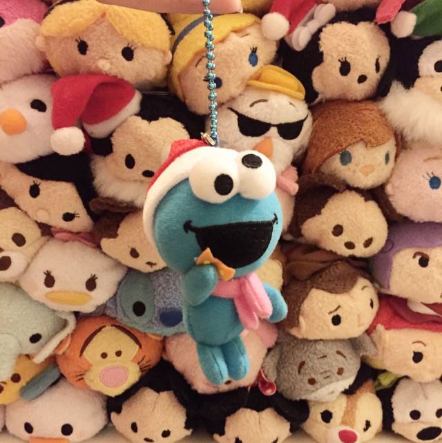 COOKIE MONSTER KEYCHAIN, Hobbies & Toys, Stationery & Craft, Stationery ...