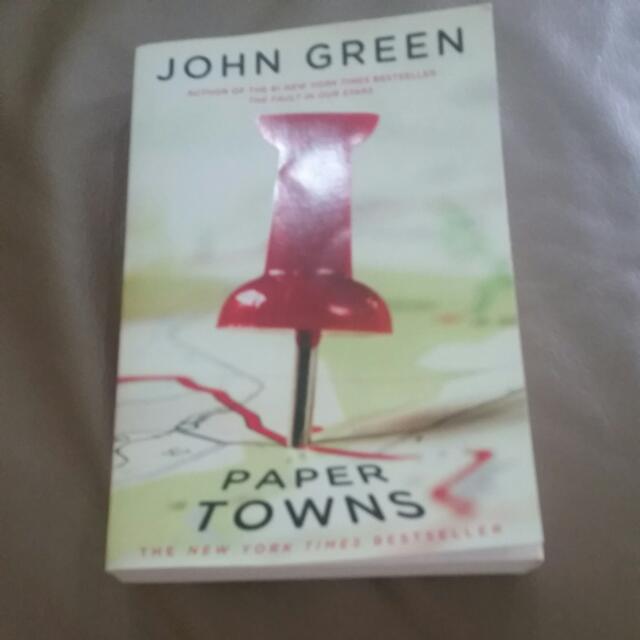 John Green - Paper Towns, Hobbies & Toys, Memorabilia & Collectibles ...