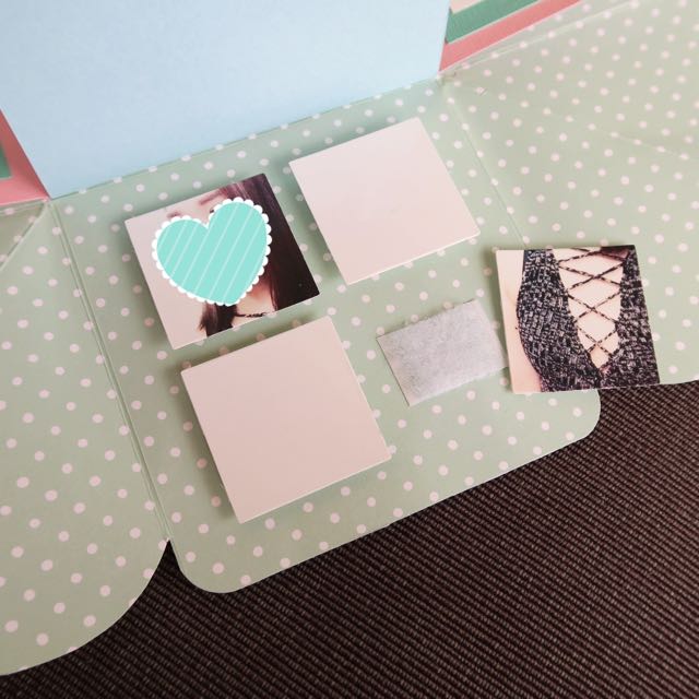 Mint & Pastel Birthday Themed Explosion Box Card, Hobbies & Toys ...
