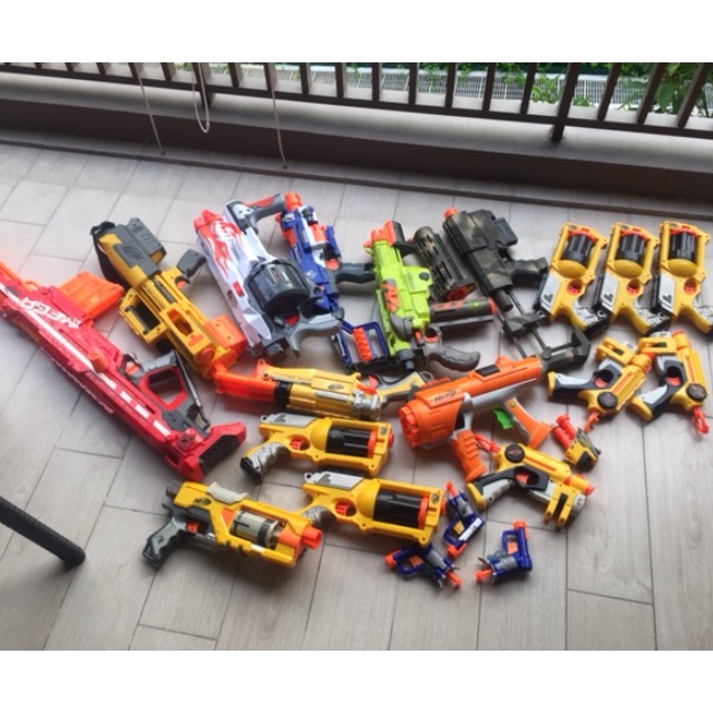Nerf gun collection, Hobbies & Toys, Toys & Games on Carousell