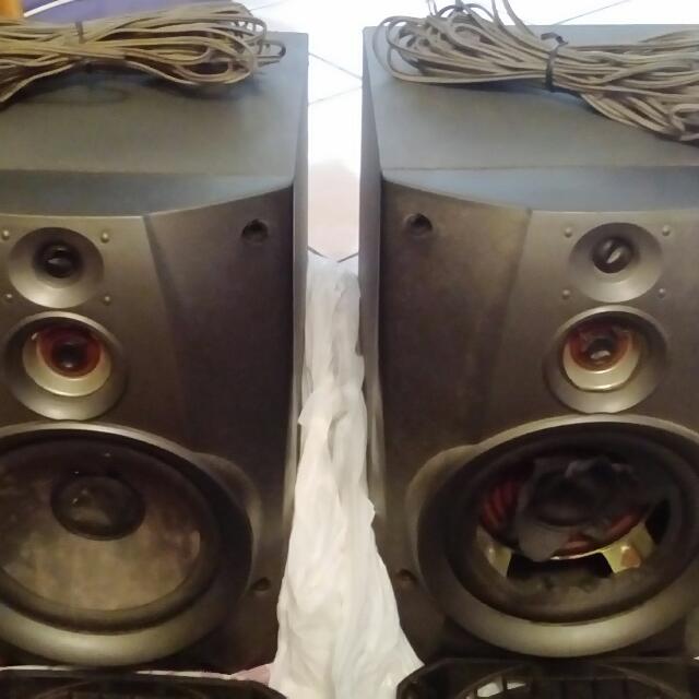 Sony Vintage Speakers, Audio, Soundbars, Speakers & Amplifiers on Carousell