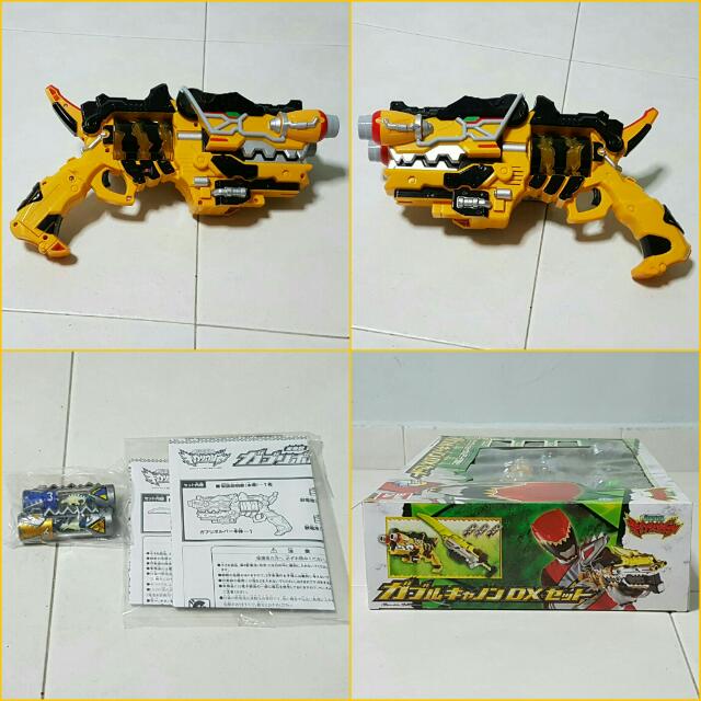 Kyoryuger Dino Charge DX Gaburi Calibur and Gabu Revolver Set in Box ...