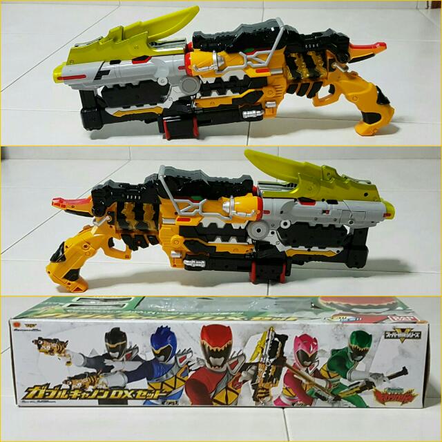 Kyoryuger Dino Charge DX Gaburi Calibur and Gabu Revolver Set in Box ...