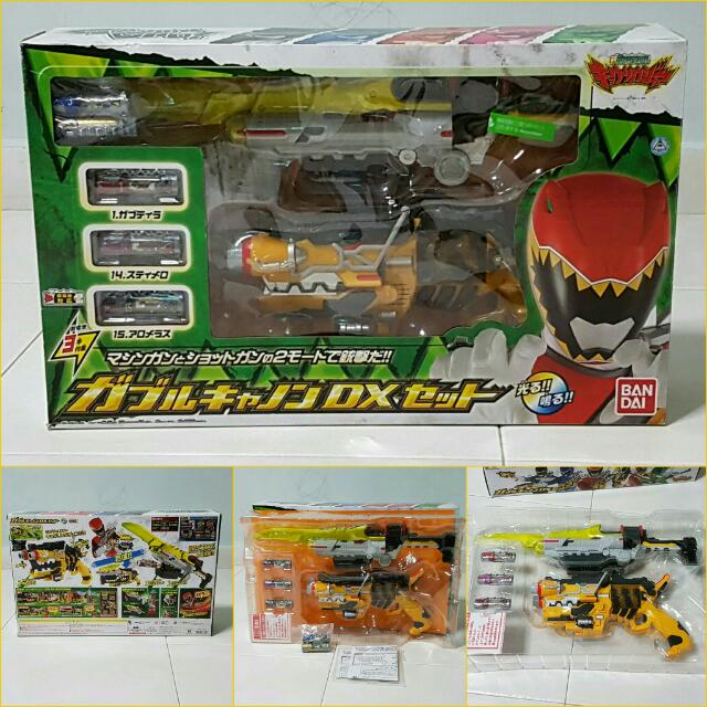 Kyoryuger Dino Charge DX Gaburi Calibur and Gabu Revolver Set in Box ...
