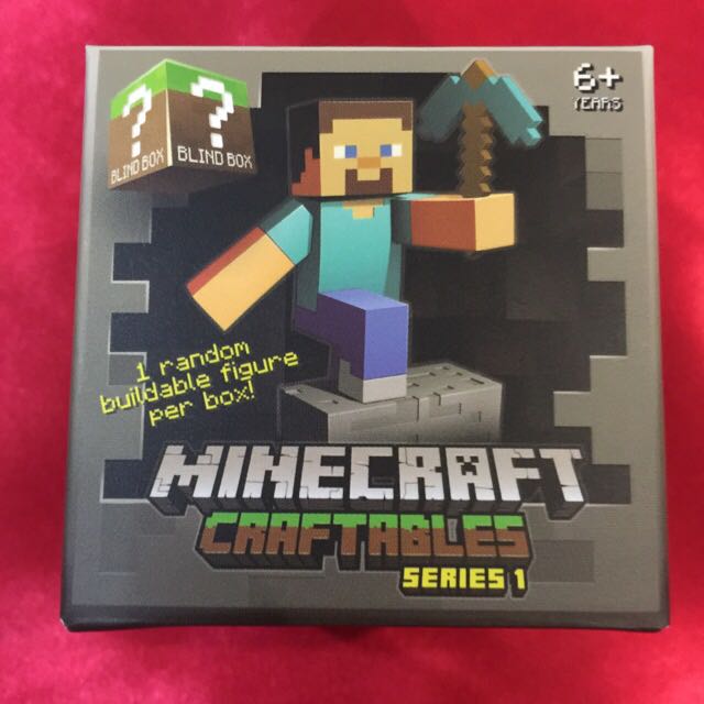 100% Authentic RARE Exclusive Minecraft Craftables Series 1 Blind Box ...