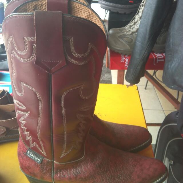 Sepatu Booth, Fesyen Pria di Carousell