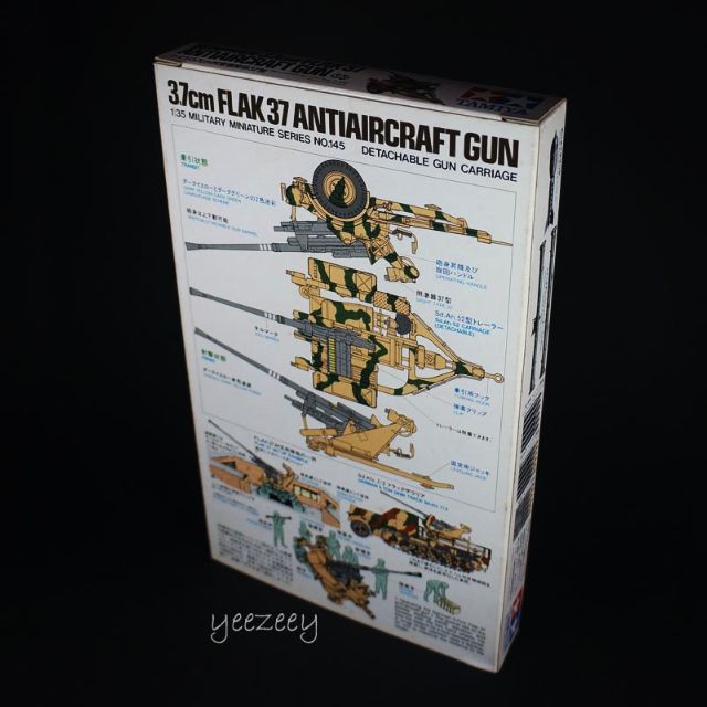 Tamiya 1:35 German 3.7cm Flak 37 Anti Aircraft Gun MIT Sd.Ah.52 ...