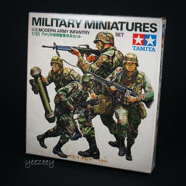 Tamiya 1:35 US Modern Army Infantry, Hobbies & Toys, Toys & Games on ...