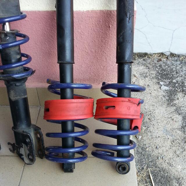 Absorber Kancil + Spring Sport Kancil, Auto Accessories on Carousell