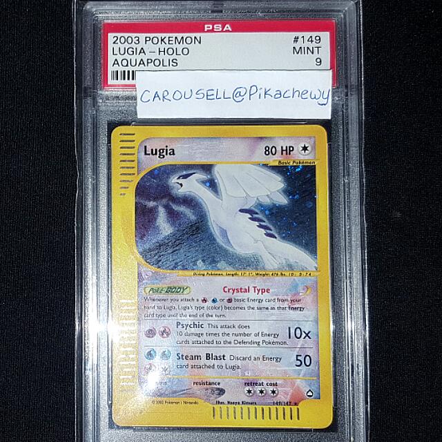 Crystal Type Pokemon Card, Toys & Games, Board Games & Cards on Carousell