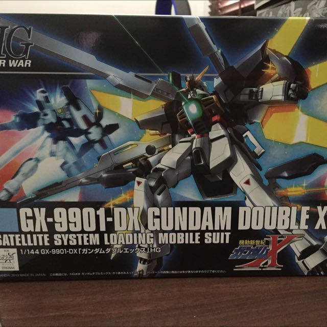 [Reserved]HG Gundam Double X, Hobbies & Toys, Toys & Games on Carousell