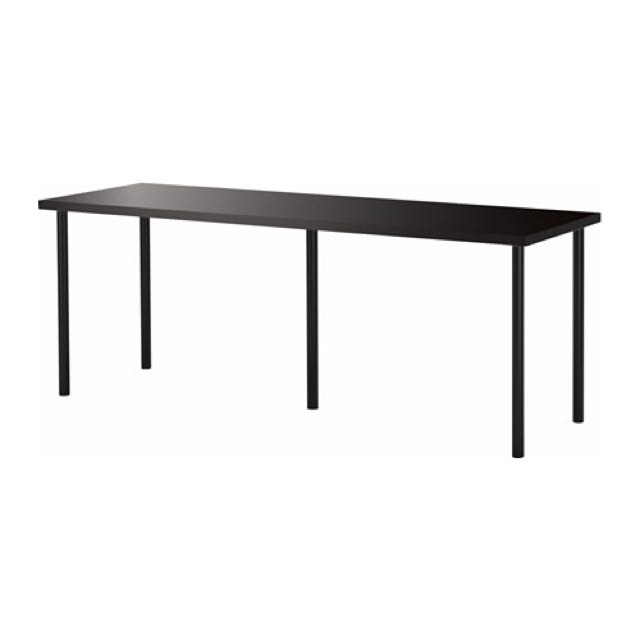 IKEA Linnmon Long Table, Furniture & Home Living, Furniture, Tables ...