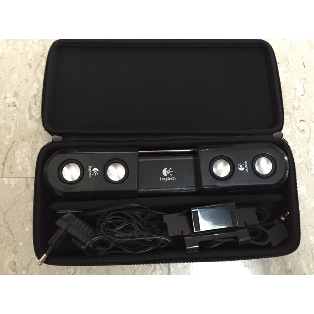 Logitech Portable Multimedia (2.0)Speaker System, Computers & Tech ...