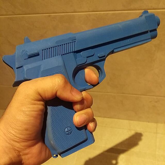 Rubber Training Beretta M9 Toy Pistol Ronin Gear, Sports Equipment ...