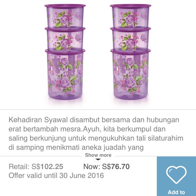 Tupperware Air Tight Canister, Furniture & Home Living, Home Decor ...