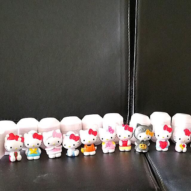 Zaini Chocolate Surprise Hello Kitty Figurines (Full Set), Hobbies & Toys, Toys & Games on Carousell