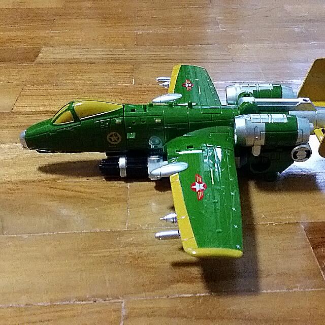 A10 Plane, 3rd Party Transformer, Hobbies & Toys, Toys & Games on Carousell