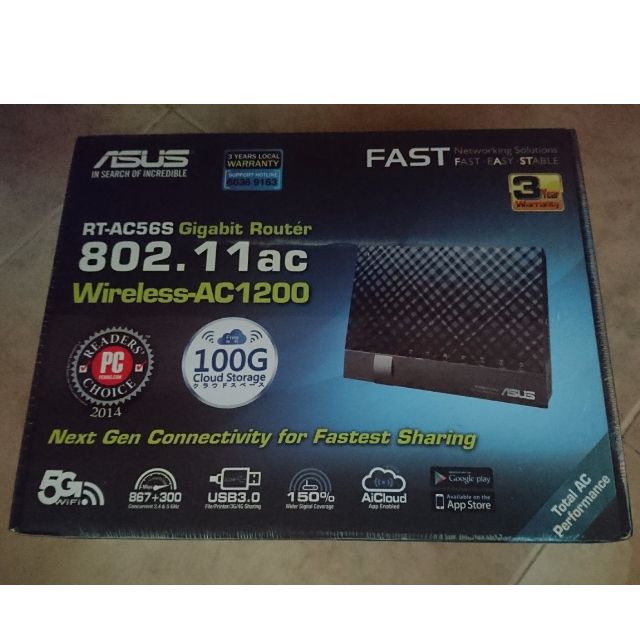 ASUS RT- AC56S, Computers & Tech, Parts & Accessories, Networking on ...