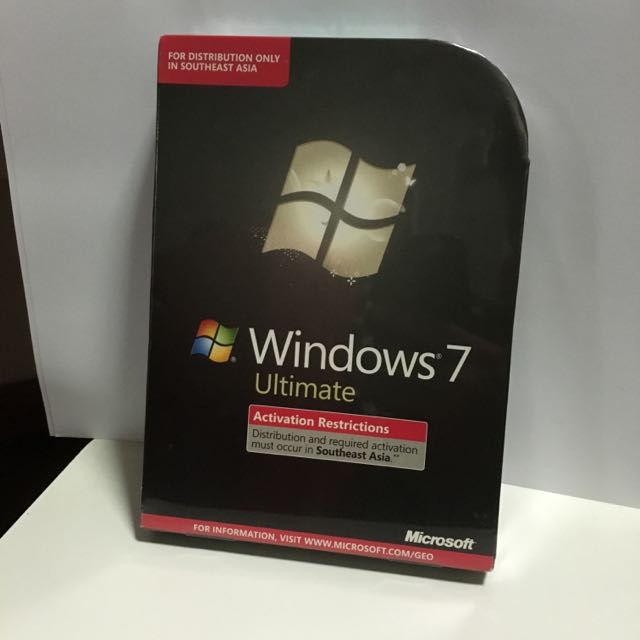 Microsoft Windows 7 Ultimate (unopened), Computers & Tech, Parts ...