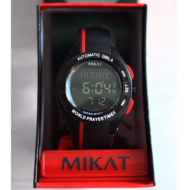 Sport Digital Automatic Qibla Watch, Men's Fashion, Watches on Carousell