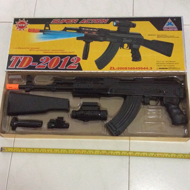 Taidi Toy Gun Ak47, Hobbies & Toys, Toys & Games on Carousell