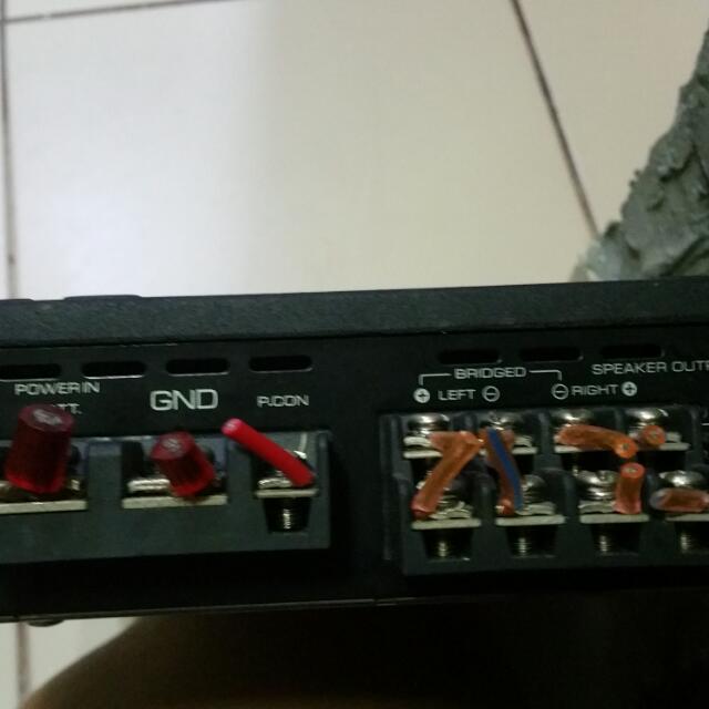 Used Amplifier, Car Accessories on Carousell