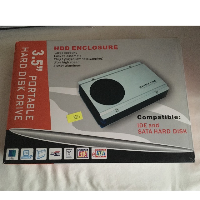 3.5" Portable HDD Enclosure (IDE & SATA), Computers & Tech, Parts ...