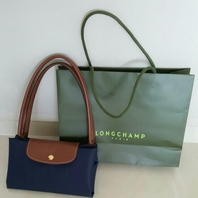 large and long shoulder longchamp bag, Women's Fashion, Bags & Wallets ...