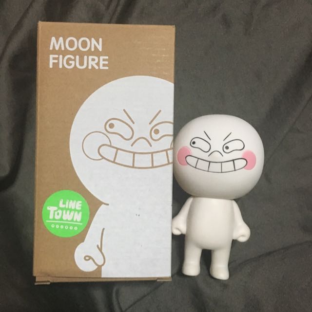 Line Town - Moon Figure, Hobbies & Toys, Toys & Games on Carousell