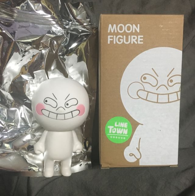 Line Town - Moon Figure, Hobbies & Toys, Toys & Games on Carousell
