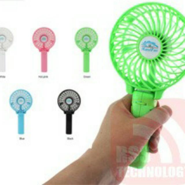 Portable Fan With Handle, Computers & Tech, Parts & Accessories, Cables ...
