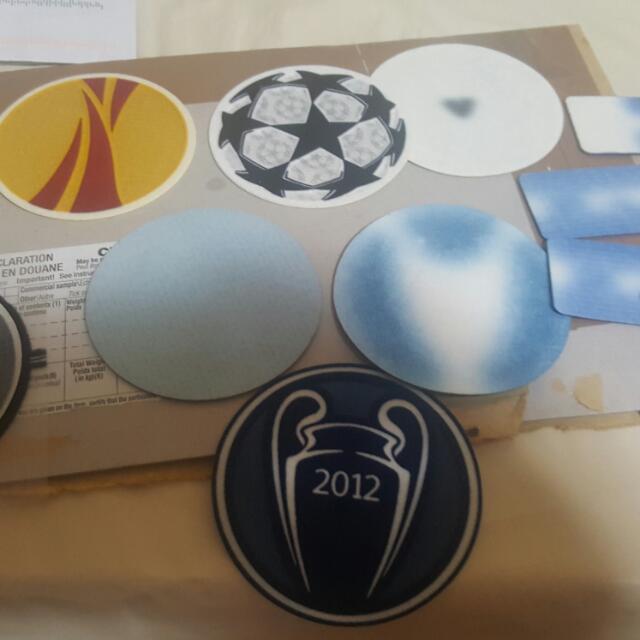 UCL Star Ball And Respect Patch 2012-2016, Sports Equipment, Sports ...