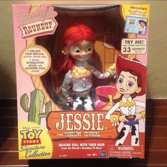 Toy Story Signature Collection Jessie Exclusive 14 Plush With Sound The ...