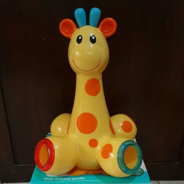 ELC DROP AND POP GIRAFFE, Babies & Kids, Infant Playtime on Carousell
