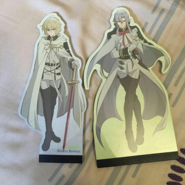 Ferid Notepad (Owari No Seraph), Hobbies & Toys, Memorabilia & Collectibles, Fan Merchandise on ...