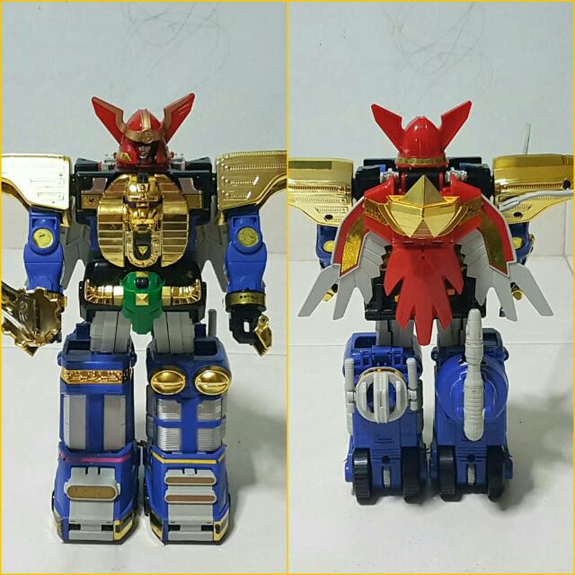 Ohranger Zeo Megazord Ohranger Robo Ohranger-Oh DX Megazord in Box Rare ...