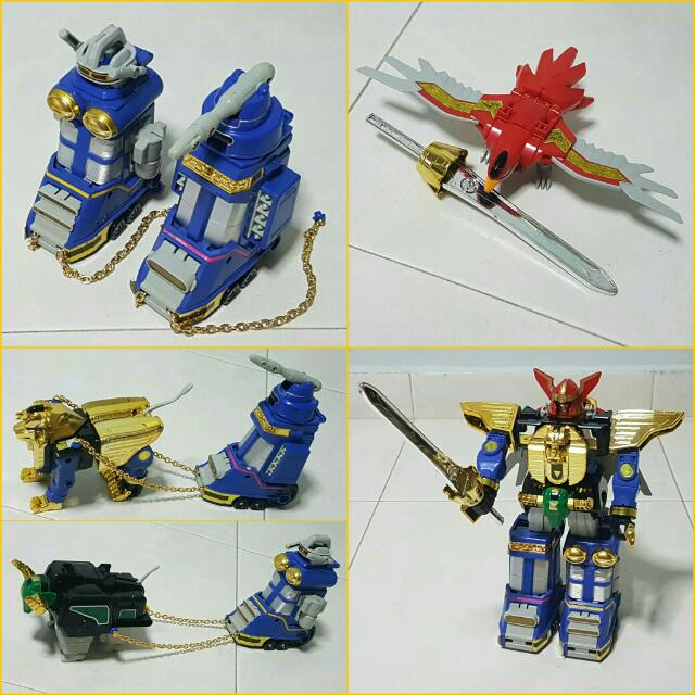 Ohranger Zeo Megazord Ohranger Robo Ohranger-Oh DX Megazord in Box Rare ...