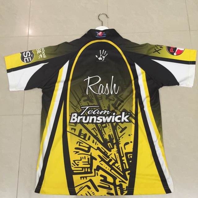 PBA Sean Rash Bowling Jersey, Sports Equipment, Sports & Games ...