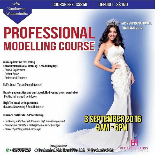 Professional Modelling Course at SINGAPORE, Women's Fashion, Dresses ...