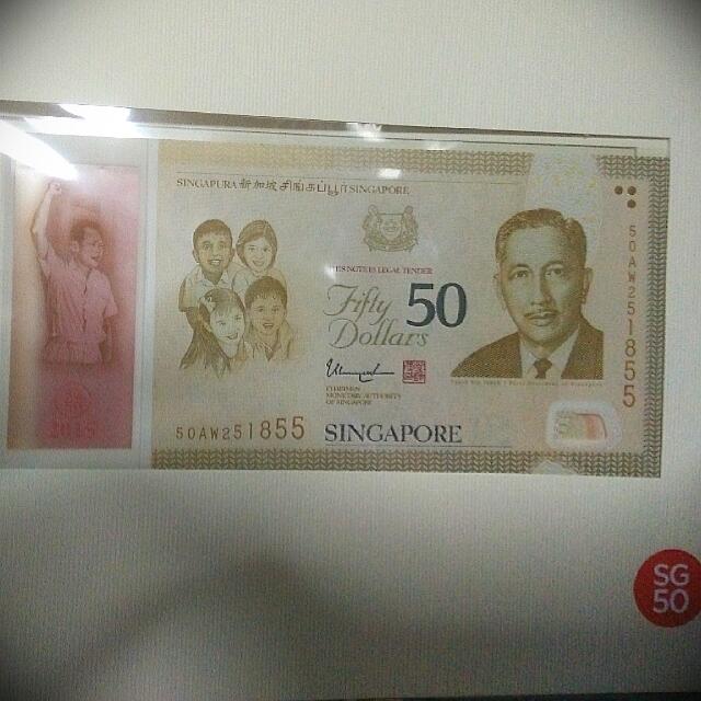 SG 50 Commemorative Notes WITH Limited Edition Folder !!, Hobbies ...