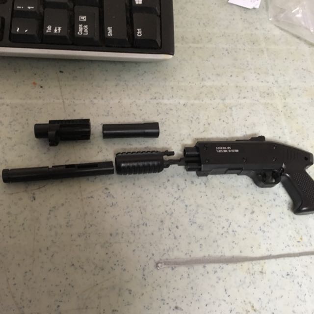 Shootable Mini Toy Gun(9), Hobbies & Toys, Toys & Games on Carousell