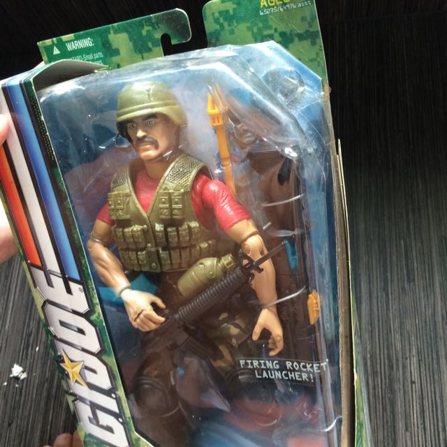 Gi Joe Sgt Bazooka, Hobbies & Toys, Toys & Games on Carousell