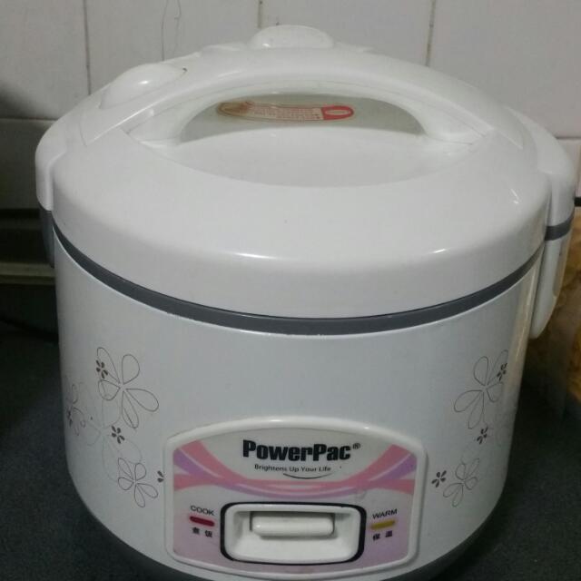 *reserved* Powerpac Rice Cooker, TV & Home Appliances, Kitchen ...