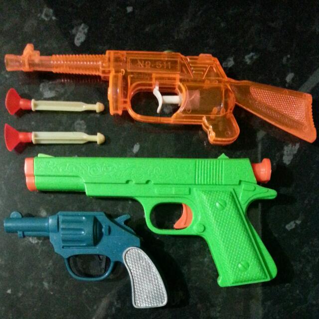 Vintage Water Spring Pistol Toy Gun, Hobbies & Toys, Toys & Games on ...