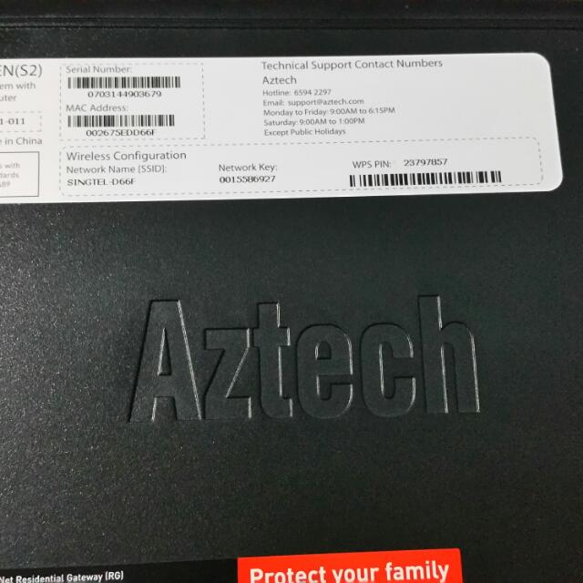 Aztech DSL1016EN(S2) Modem Router - Spare & Working, Computers & Tech ...